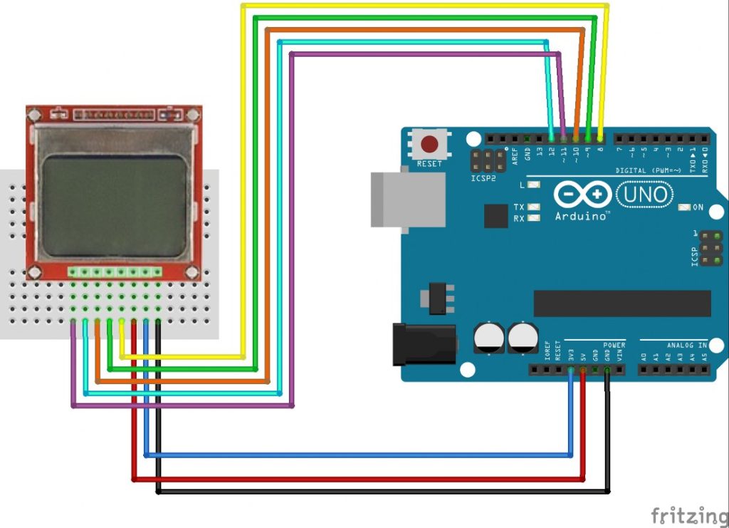 Arduino 5110 LCD Geri Sayım - Proje Hocam